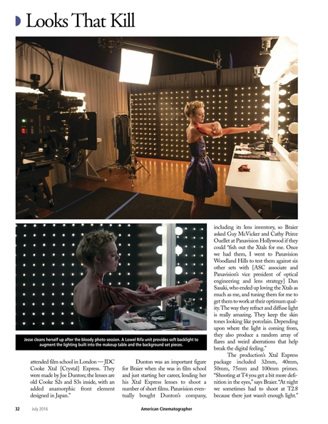 American Cinematographer - July 2016 - 32