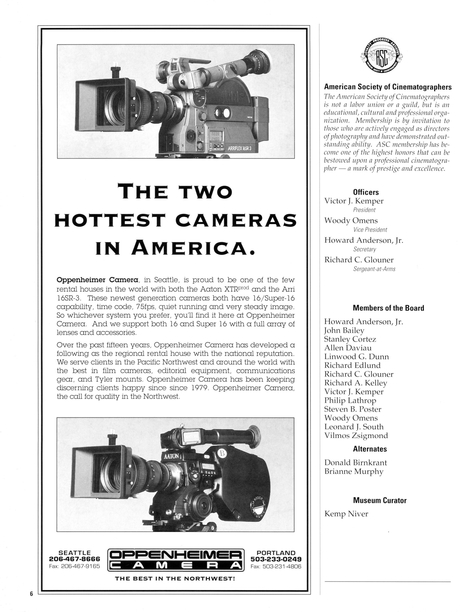American Cinematographer - February 1994 - 8