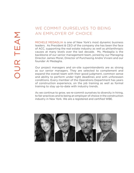 ACC Construction Brochure - Our Clients