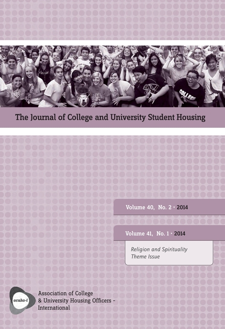 The Journal of College and University Student Housing - Volume 40, No ...