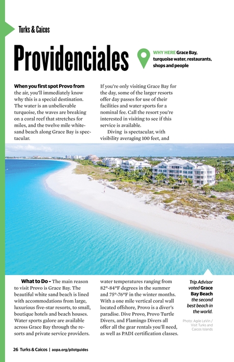 Caribbean Pilot's Guide 2021 - Providenciales