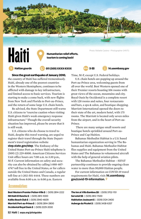 Caribbean Pilot's Guide 2021 - General Information