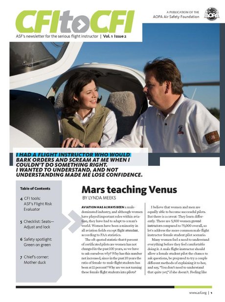 CFI-to-CFI Newsletter - Volume 1 | Issue 2