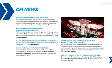 CFI-to-CFI Newsletter - Volume 13 Issue 1 - CFI News