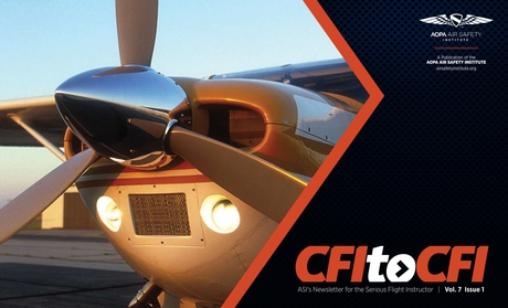 CFI-to-CFI Newsletter - Volume 7, Issue 1