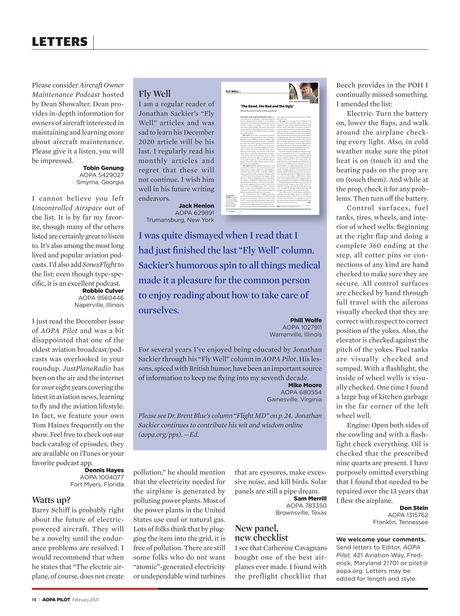 AOPA Pilot Magazine - February 2021