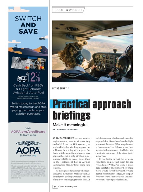 AOPA Pilot Magazine - May 2023 - 94