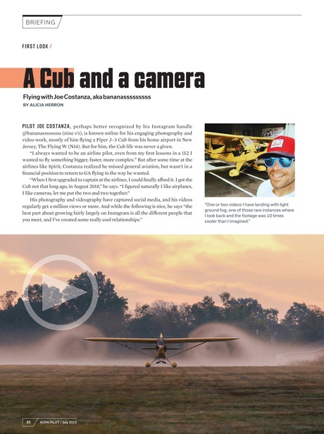 AOPA Pilot Magazine - July 2023 - 32