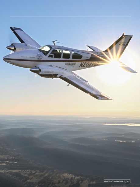 AOPA Pilot Magazine - January 2024 - 87
