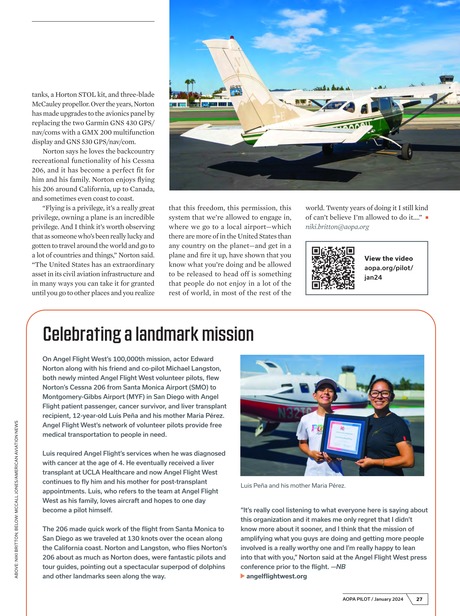 AOPA Pilot Magazine - January 2024 - 27