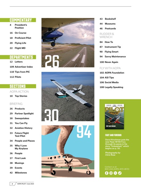 AOPA Pilot Magazine - June 2024 - 2