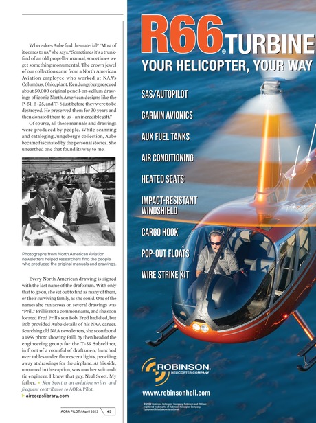 AOPA Turbine Pilot Magazine - April 2023 - 45