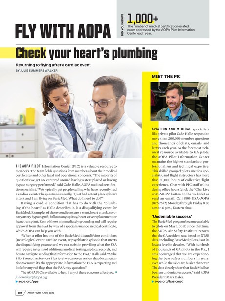 AOPA Turbine Pilot Magazine - April 2023 - 102