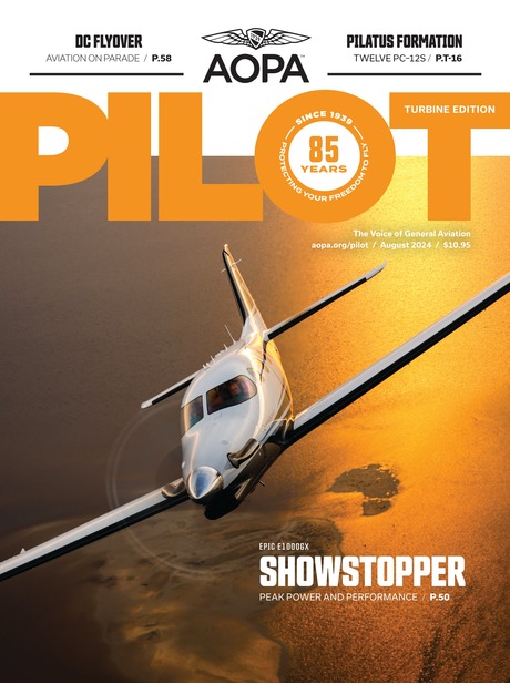 AOPA Turbine Pilot Magazine - August 2024