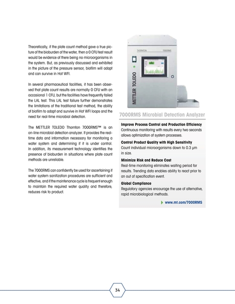 eBook: TOC and Microbial Detection Monitoring - 34
