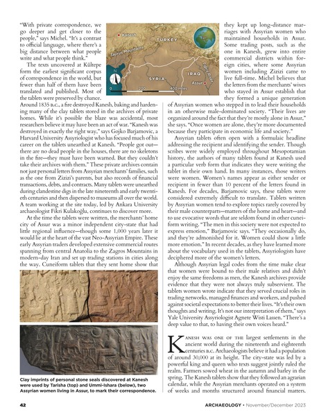 Archaeology Magazine - November/December 2023 - 42