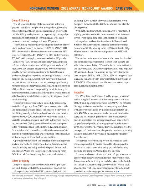 ASHRAE Journal - July 2023 - 37
