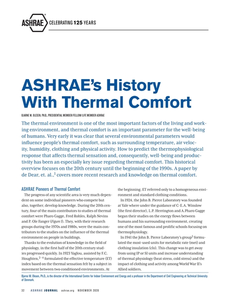 ASHRAE Journal - November 2020