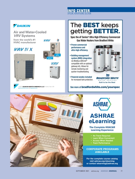 ASHRAE Journal - September 2021 - 77