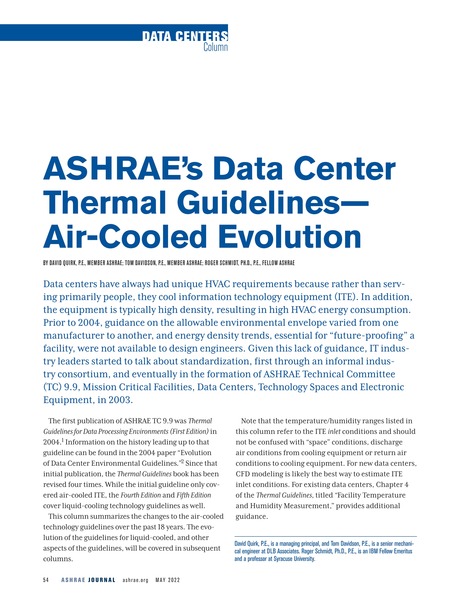 ASHRAE Journal - May 2022 - 54