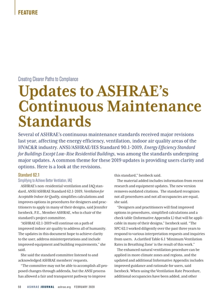 ASHRAE Journal - February 2020