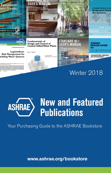 ASHRAE Publications Catalog - Winter 2018