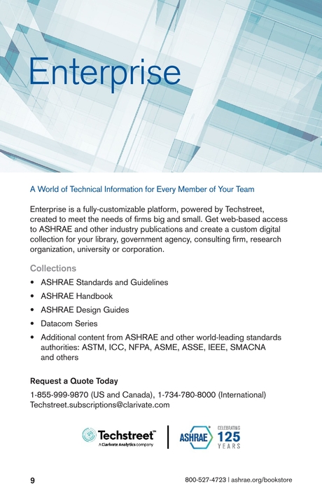 ASHRAE Publications Catalog - Winter 2020 - 9