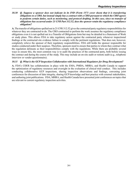 Good Clinical Practice: A Question and Answer Guide2024/2025 Edition - 261