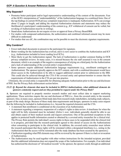 Good Clinical Practice: A Question and Answer Guide2024/2025 Edition - 348