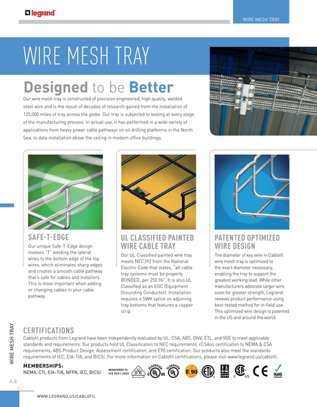 Cablofil Cable Management Catalog 2018