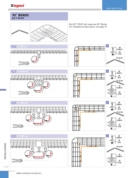 Cablofil Cable Management Catalog 2018 - A.70