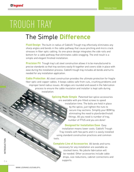 Cablofil Cable Management Catalog 2018