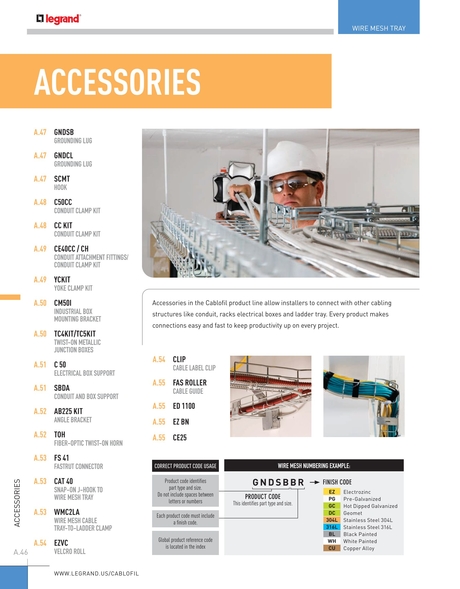 Cablofil Catalog - 2020/2021 - A.46