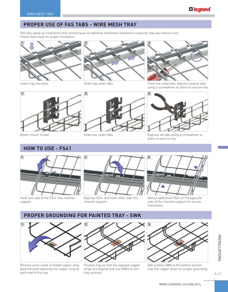 Cablofil Catalog - 2020/2021 - A.61