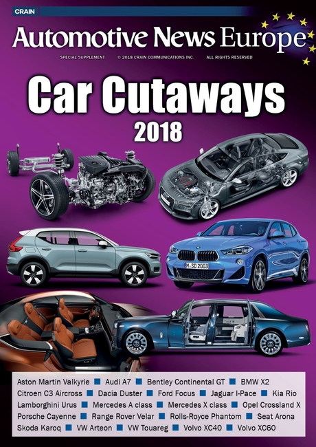 Car Cutaways 2018