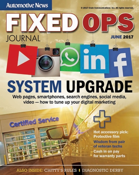 Fixed Ops Journal - June 2017