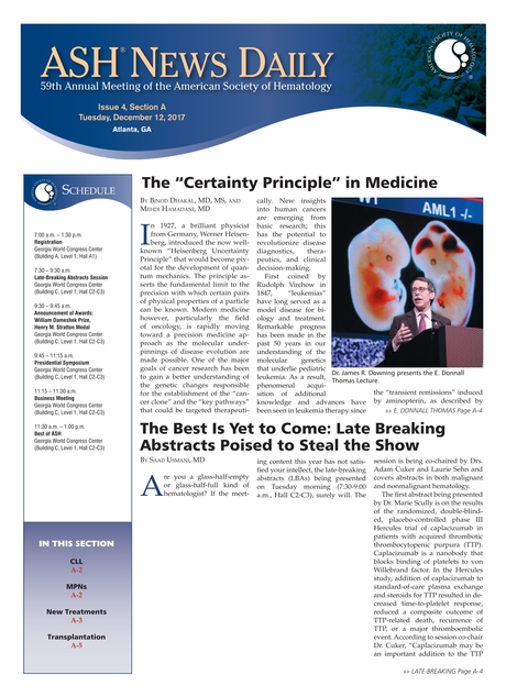 ASH News Daily 2017 - Issue 4