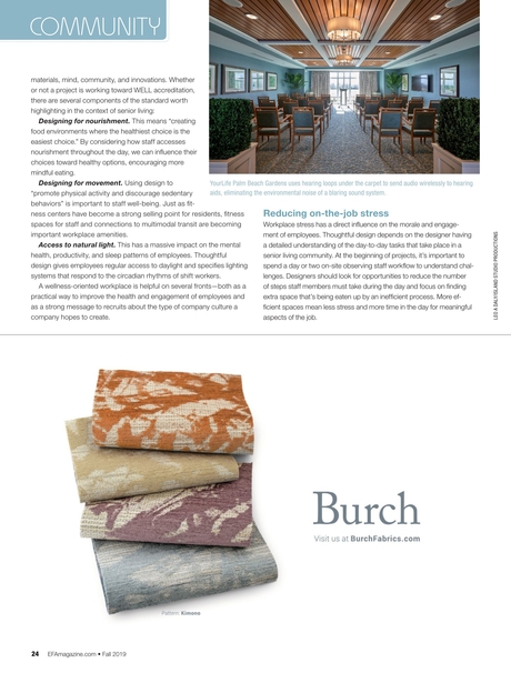 Environments for Aging - Fall 2019