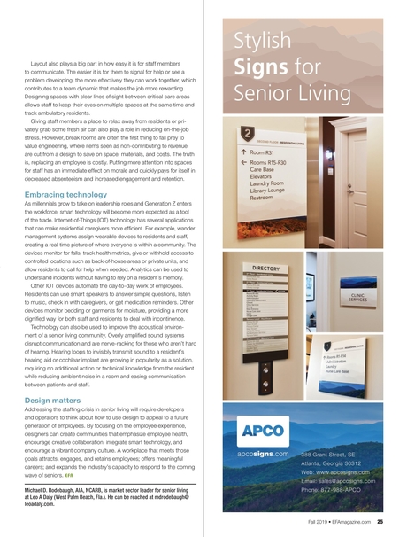 Environments for Aging - Fall 2019 - 25