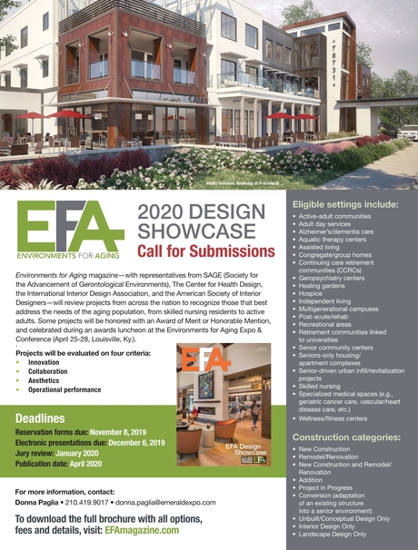 Environments for Aging - Fall 2019