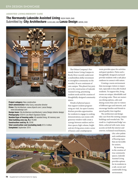 Environments for Aging - Spring 2020