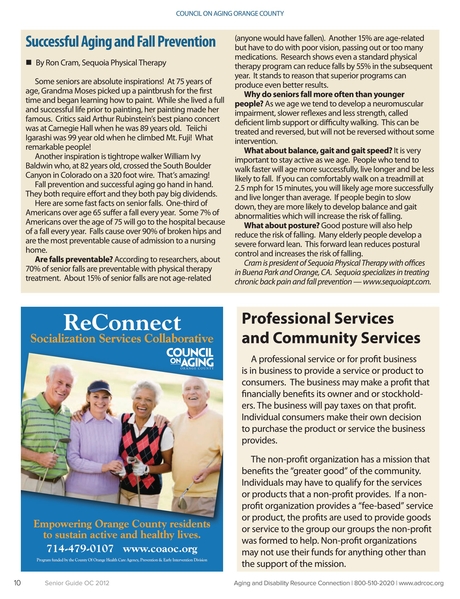 Council on Aging Senior Guide 2012