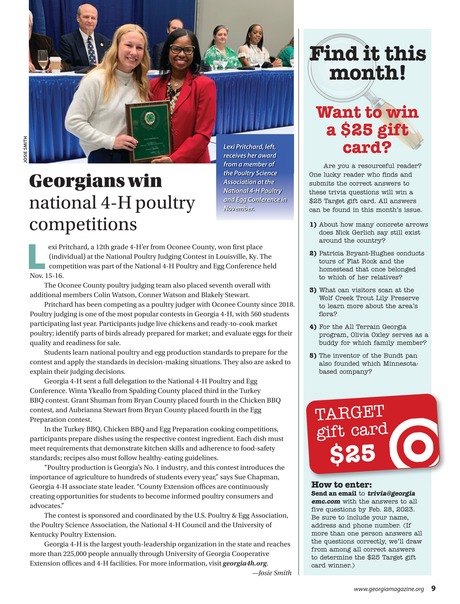 Georgia Magazine - February 2023 - 9