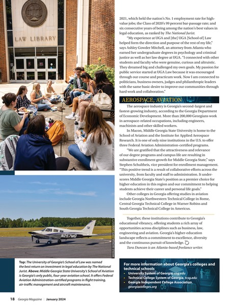 Georgia Magazine - January 2024 - 18