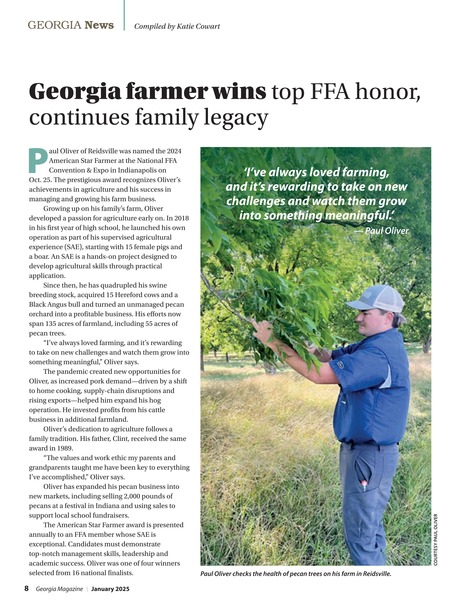 Georgia Magazine - January 2025 - 8