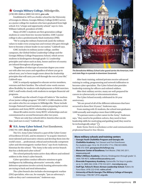 Georgia Magazine - January 2025 - 25