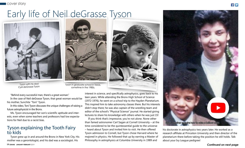 Neil Degrasse Tyson Mother