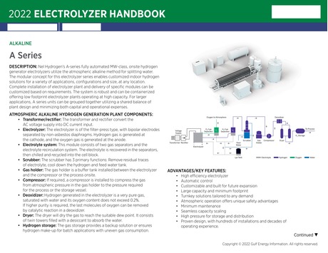 H2Tech - Electrolyzer Handbook 2022 - 50