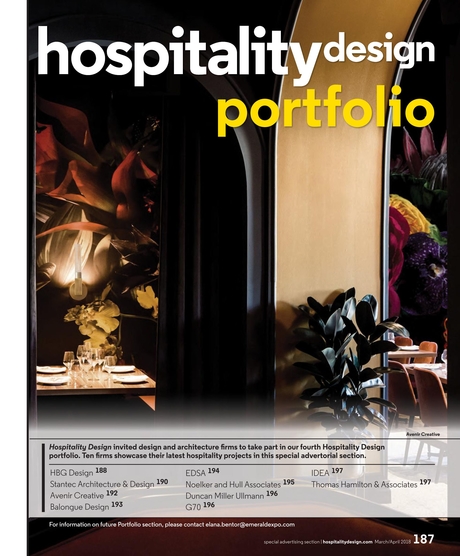 Hospitality Design - March/April 2018 - 187