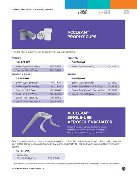 ACCLEAN Product Catalog 2022 - 13